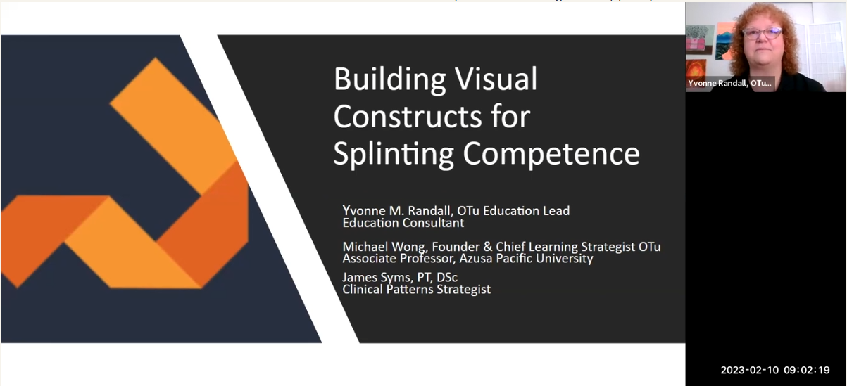 Building Visual Constructs for Splinting | Clinical Pattern Recognition
