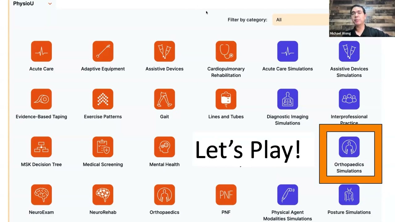 Mastering the ICF Model with PhysioU Part II: Orthopaedics Simulations ...
