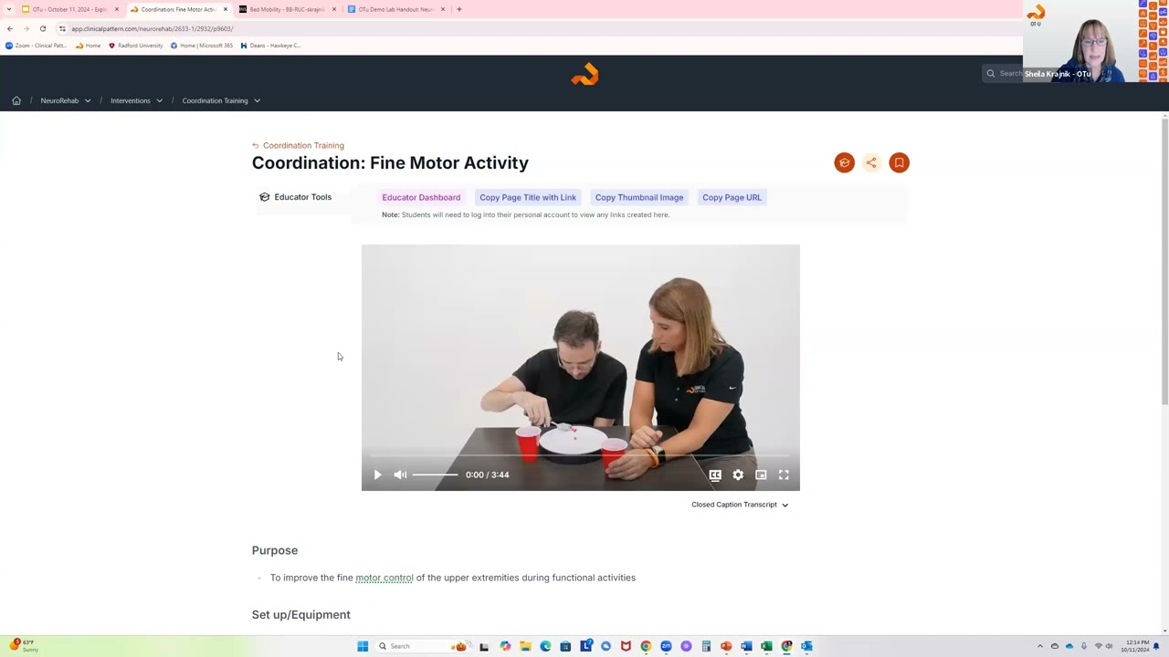 Explore the Enhanced NeuroRehab App: A Guided Tour | Clinical Pattern ...